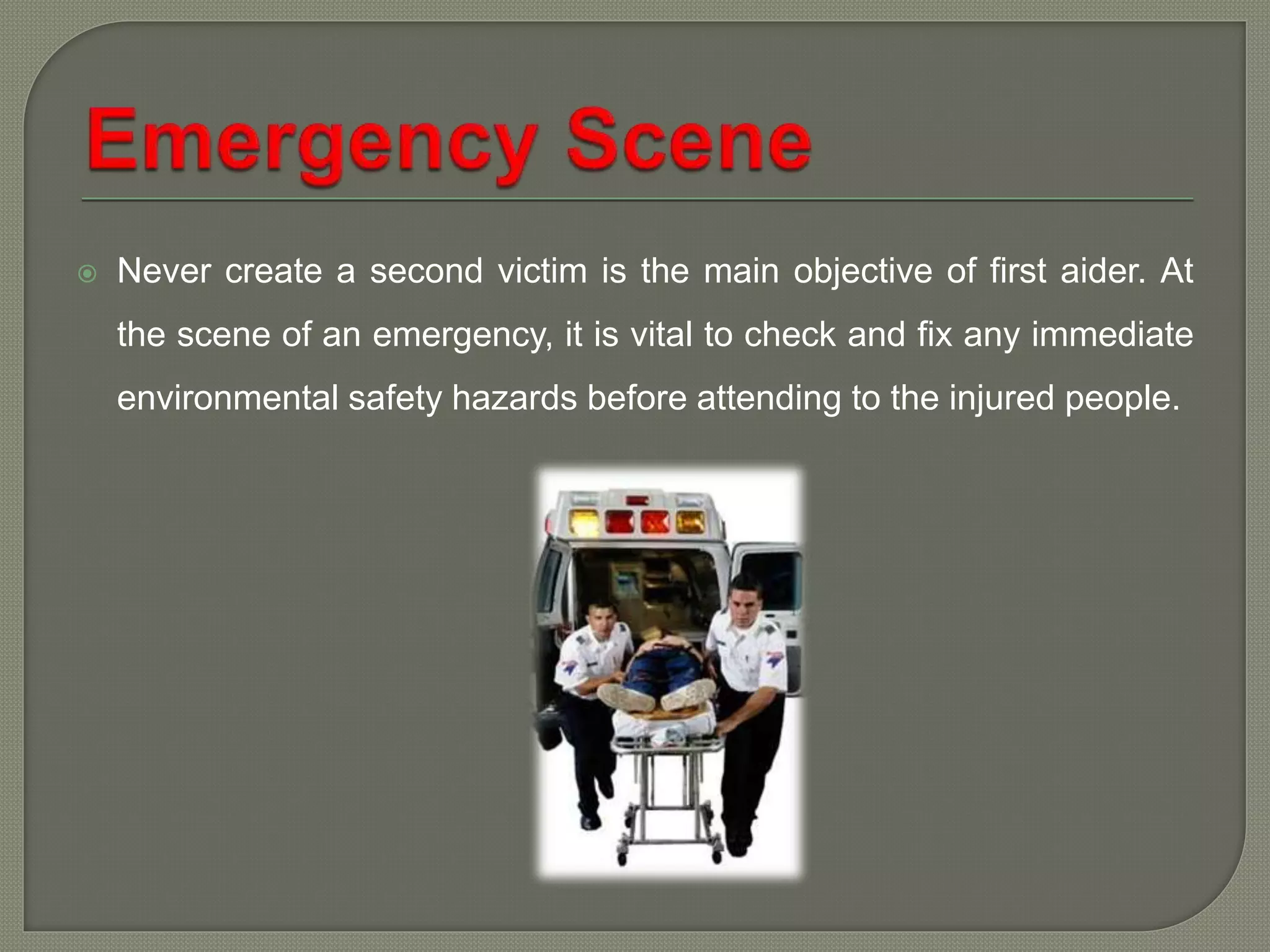 Basic first aid | PPTX