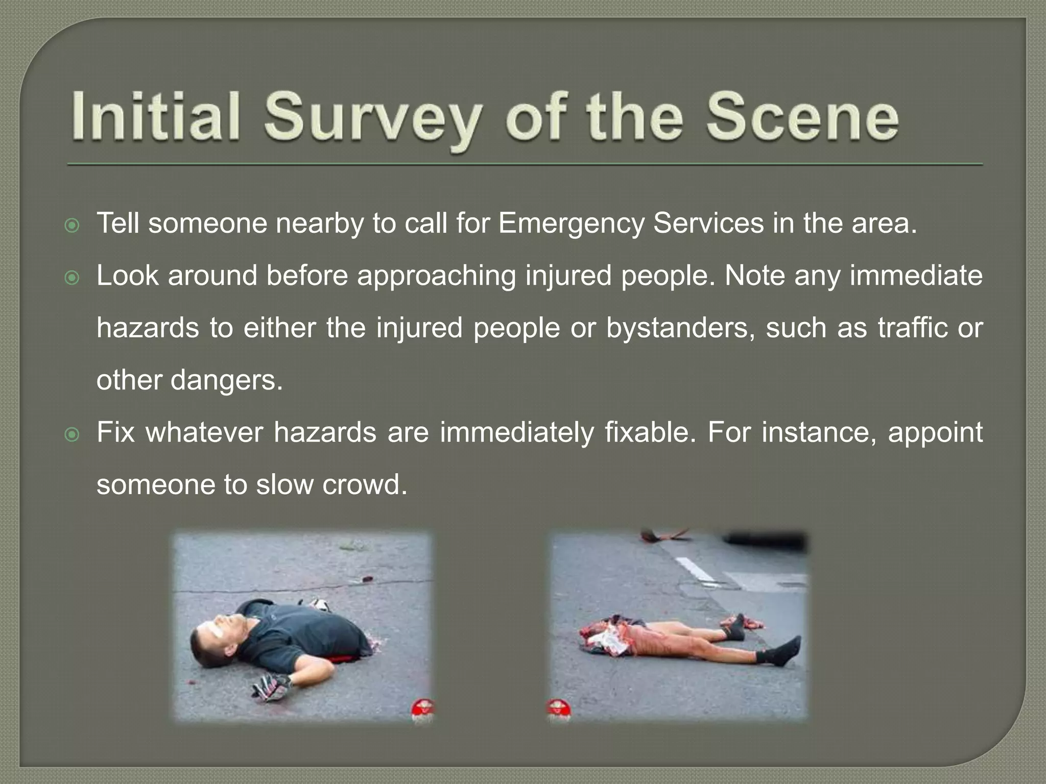 Basic first aid | PPTX