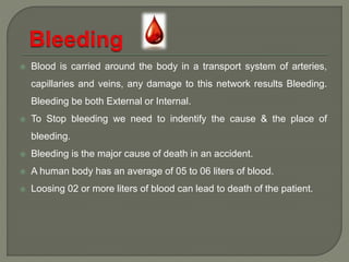 Basic first aid | PPTX
