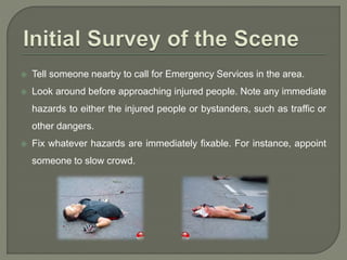 Basic first aid | PPTX