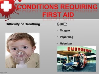 Basic first aid | PPT