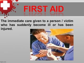 Basic first aid | PPT
