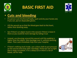 Basic first aid | PPT