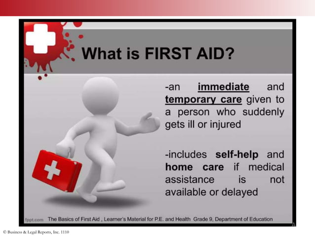 Basic First Aid Powerpoints : Basic First Aid Red Cross – QRMM