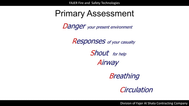 Basic First Aid Safety training for beginners | PPT