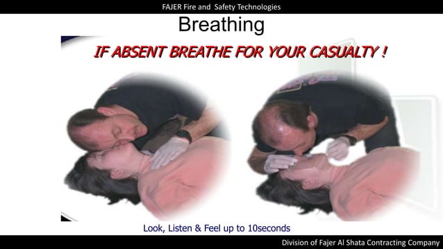 Basic First Aid Safety training for beginners | PPT