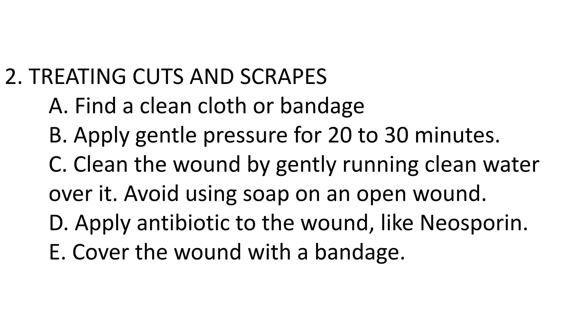 Basic First Aid for Injuries and emergency | PPTX