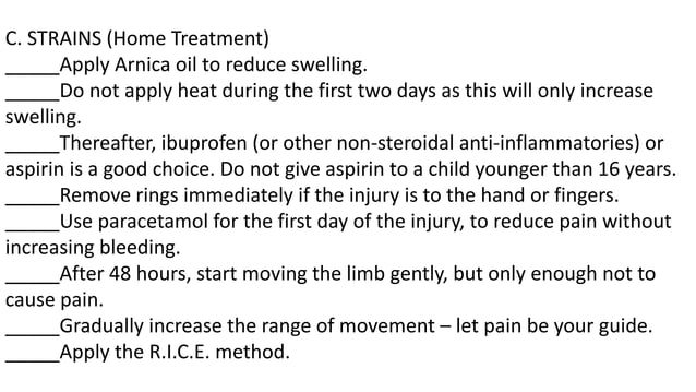 Basic First Aid for Injuries and emergency | PPTX | First Aid | Injuries