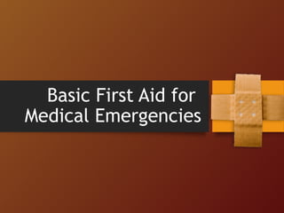 Basic_First_Aid.ppt training programme for site safety | PPT