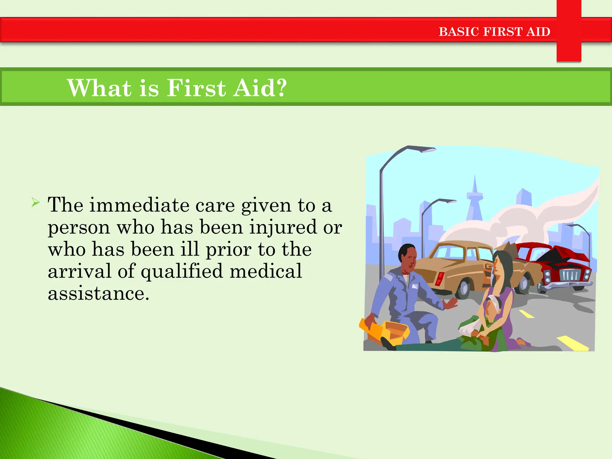 Basic First Aid Training Program For Shop Floor | PPT
