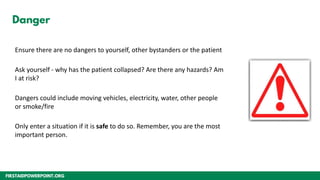 Basic First Aid - Cardiopulmonary Resuscitation (CPR) | PPTX