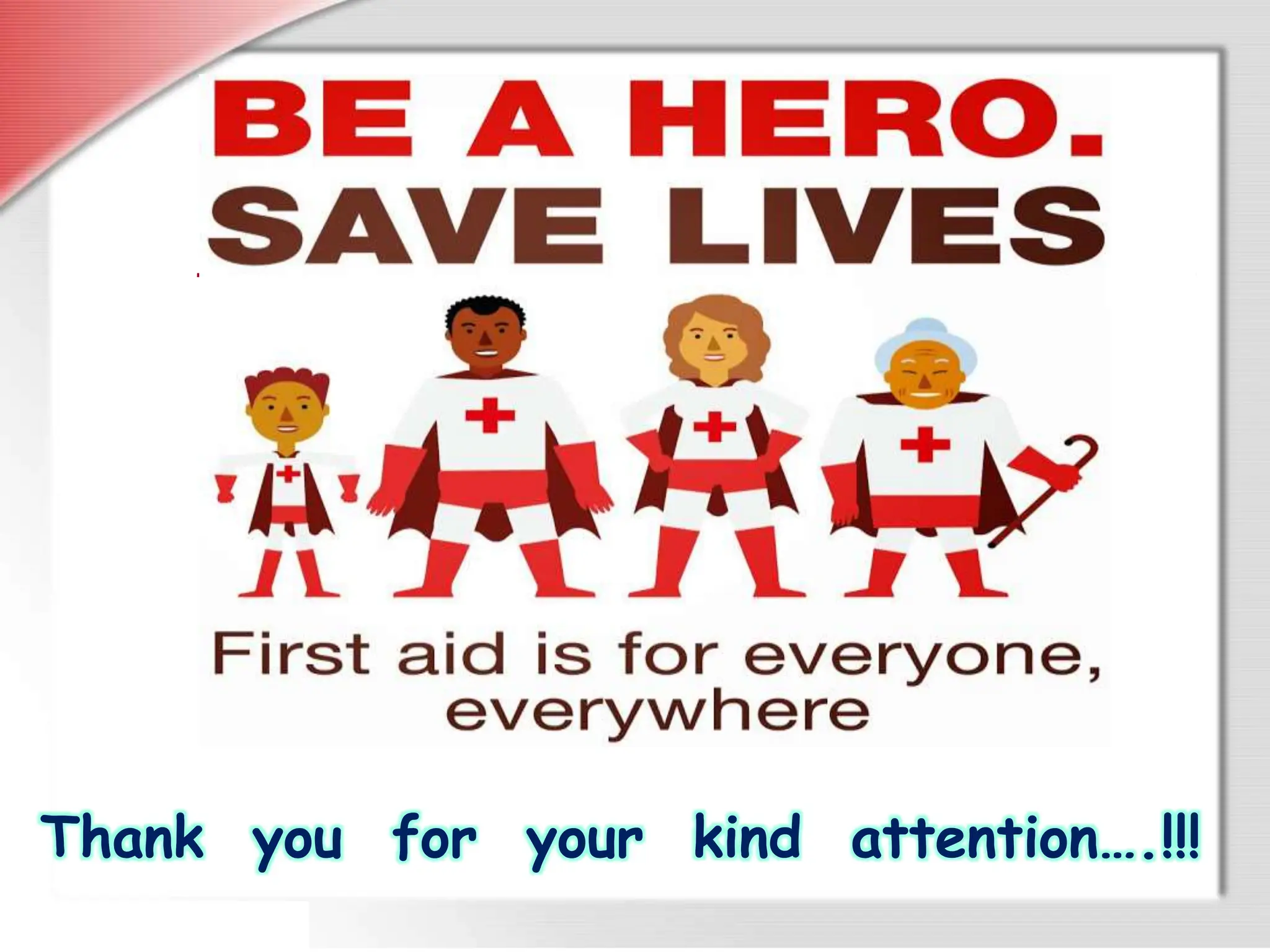 Basic First Aid for Students - Dr. Avinash Kavi | PPT