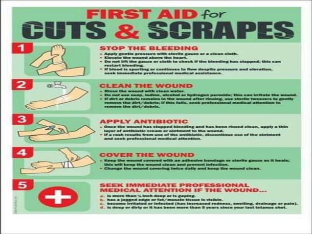 Basic First Aid for Students - Dr. Avinash Kavi | PPT