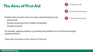 Basic First Aid - Introduction to First Aid | PPTX