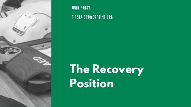 Recovery Position First Aid : Recovery Position 101 Imperative Training ...