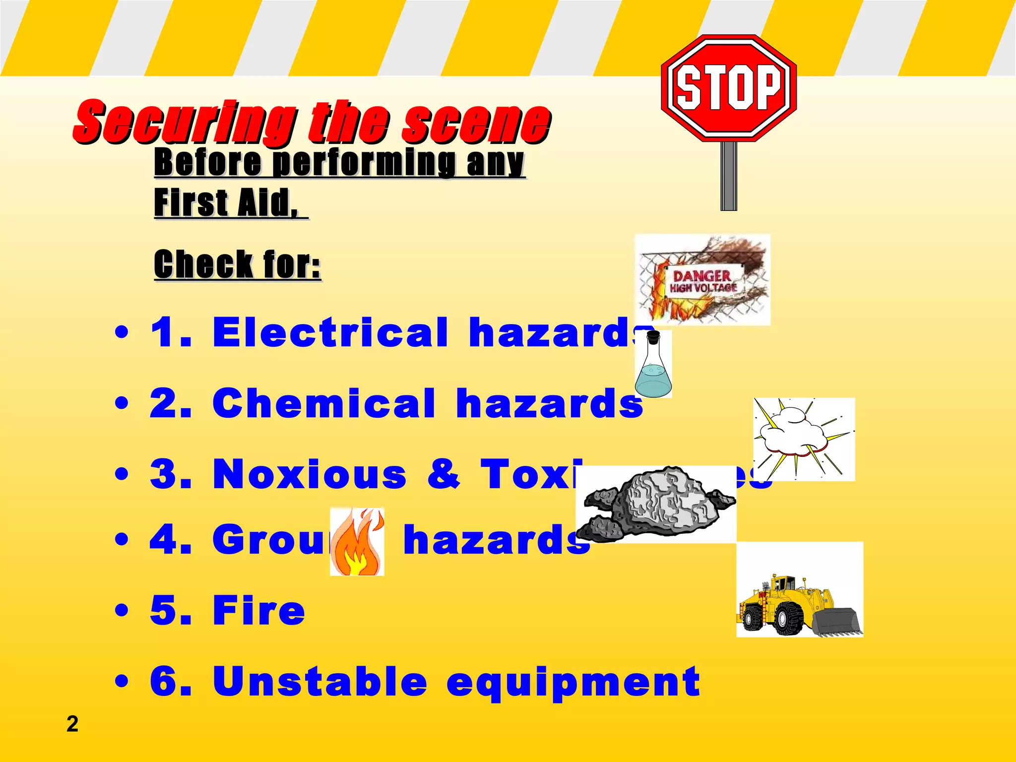 Basic first aid | PPT