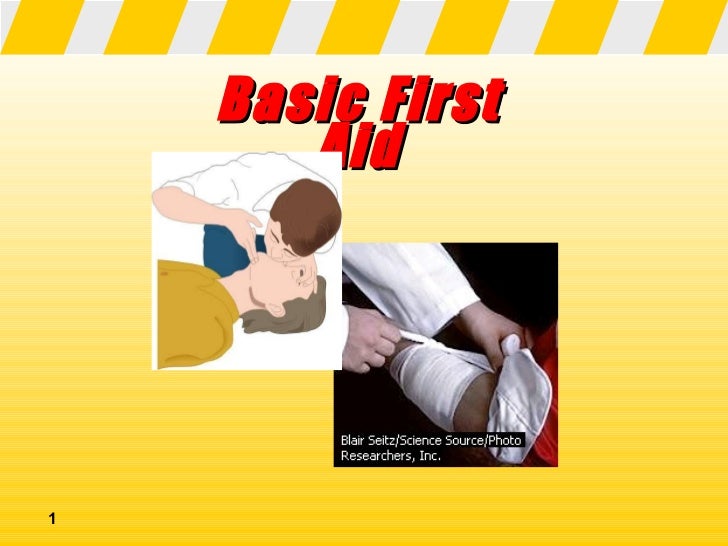 Basic first aid