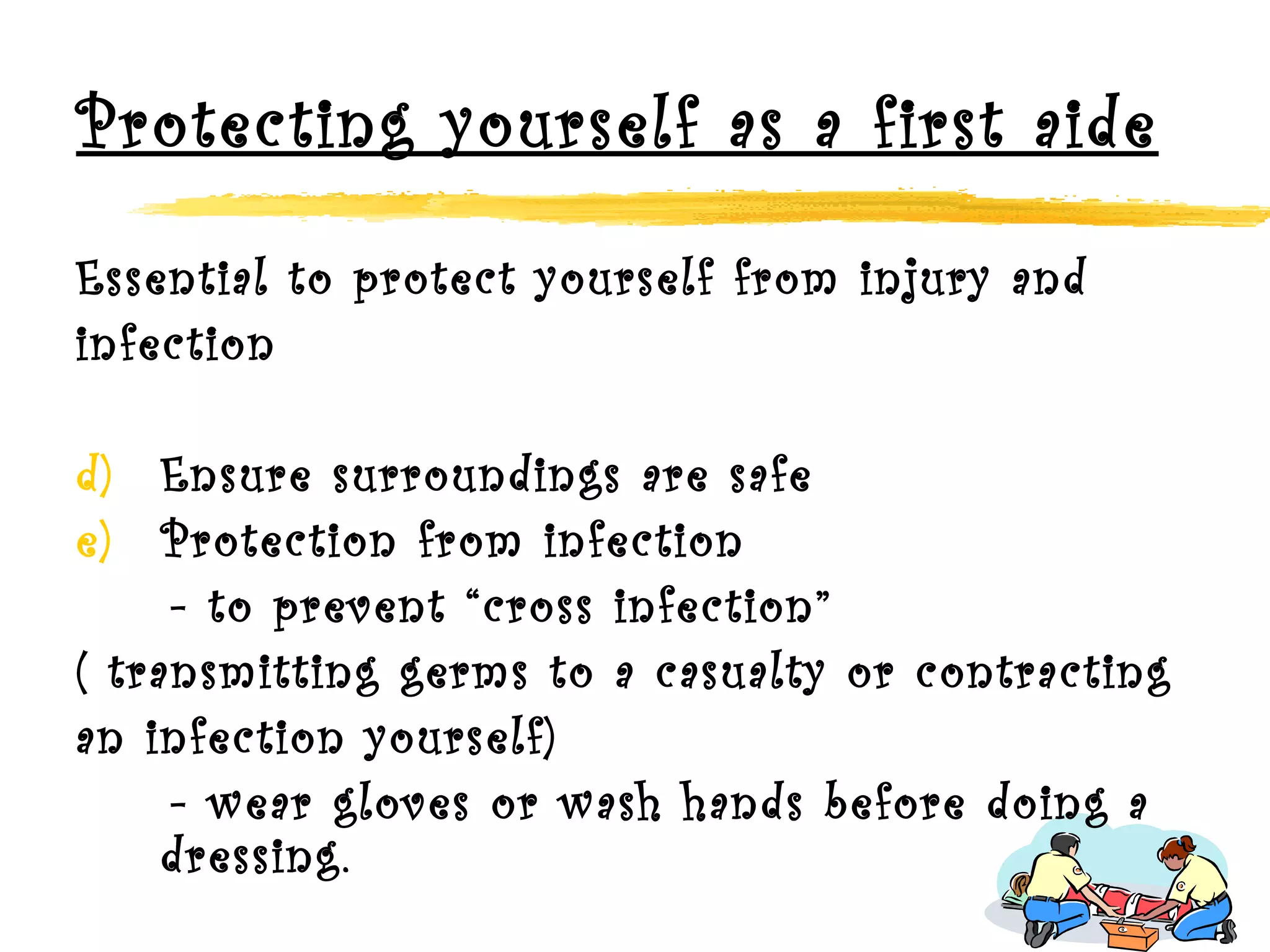 Basic first aid & cpr | PPT