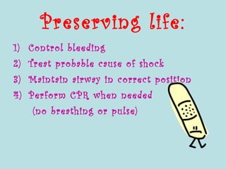 Basic first aid & cpr | PPT