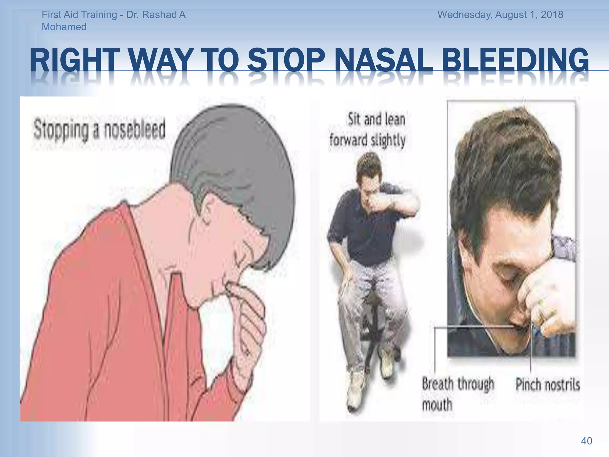 Basic first aid english version | PPTX