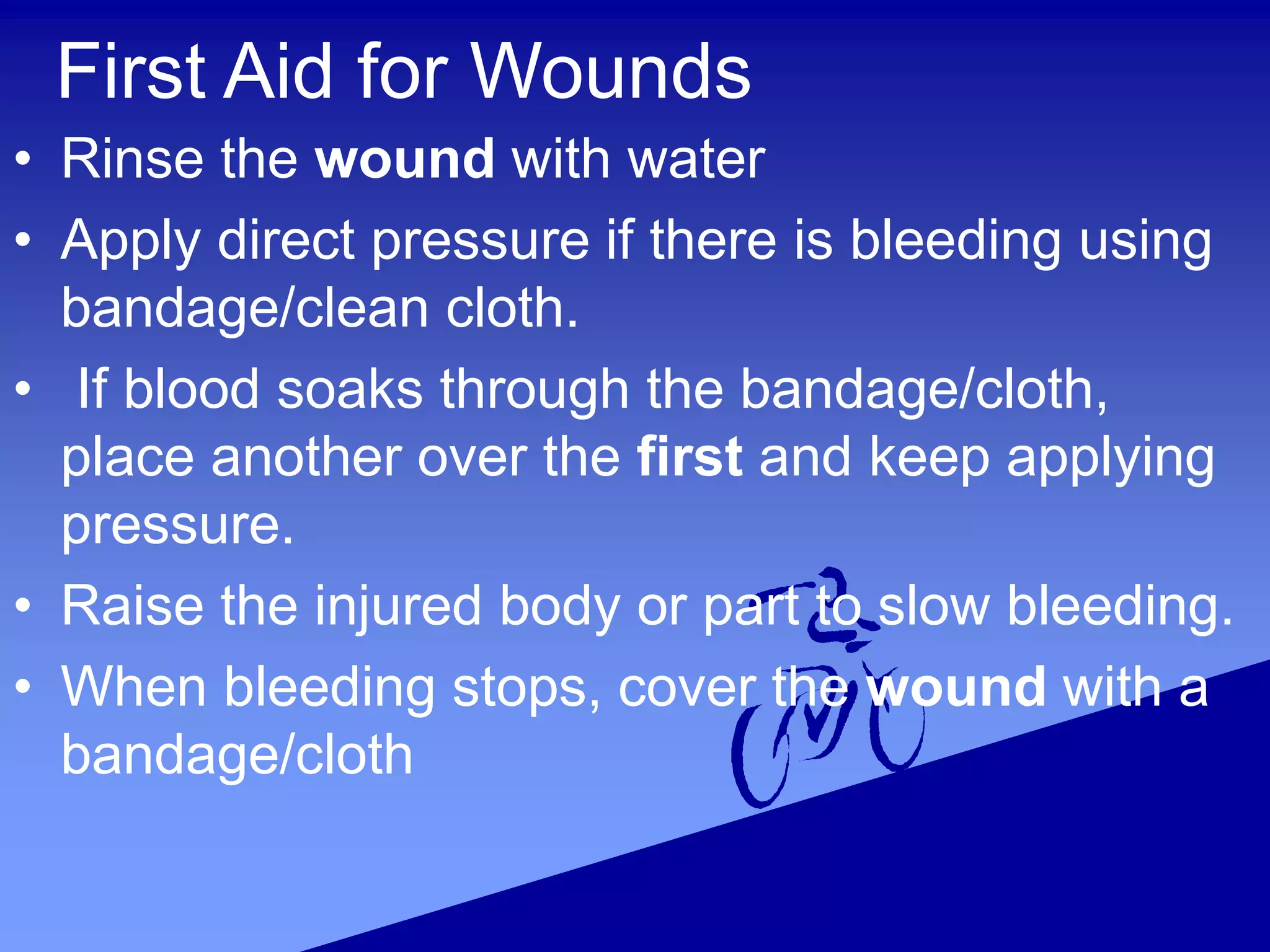 Basic first aid for beginners | PPTX