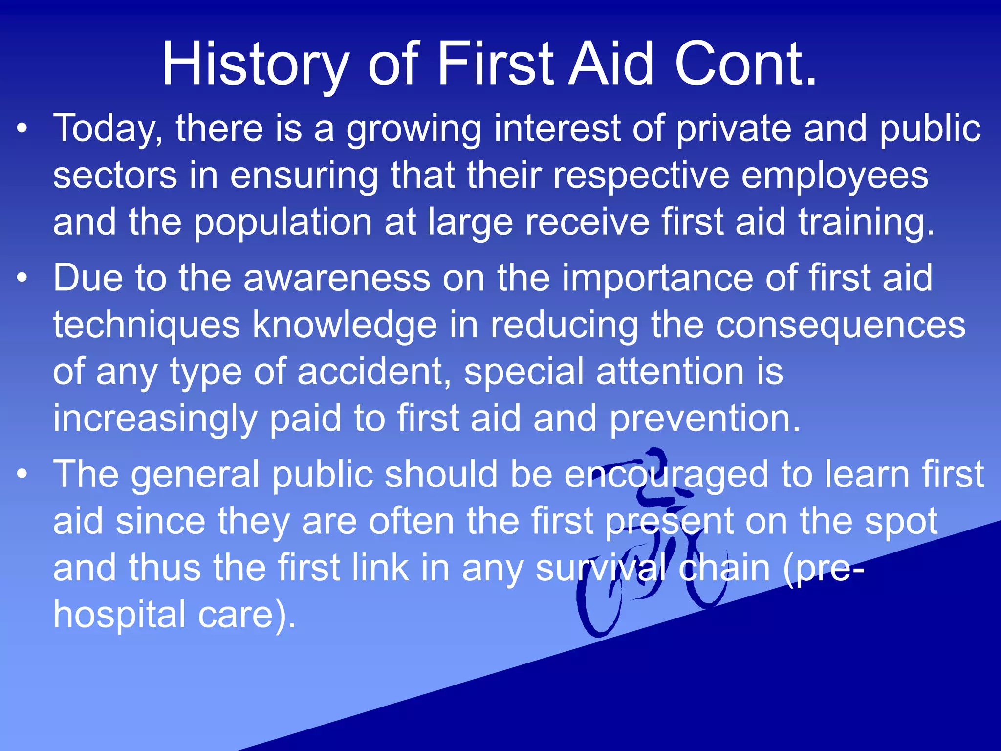 Basic first aid for beginners | PPTX
