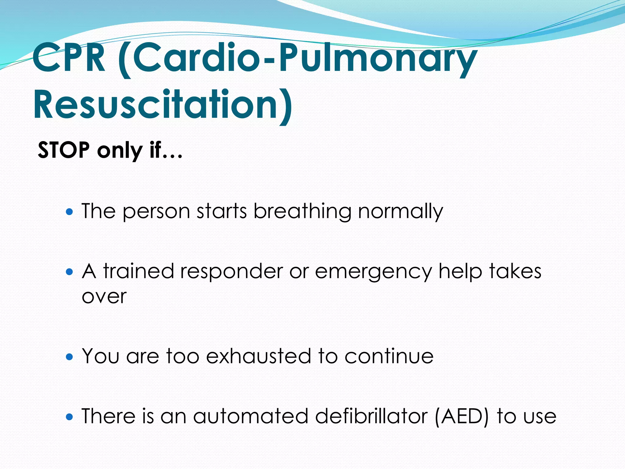 Basic first aid guide | PPTX