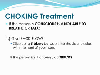 Basic first aid guide | PPTX