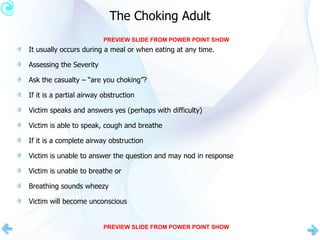 Basic First Aid Awareness Training - Preview | PPT