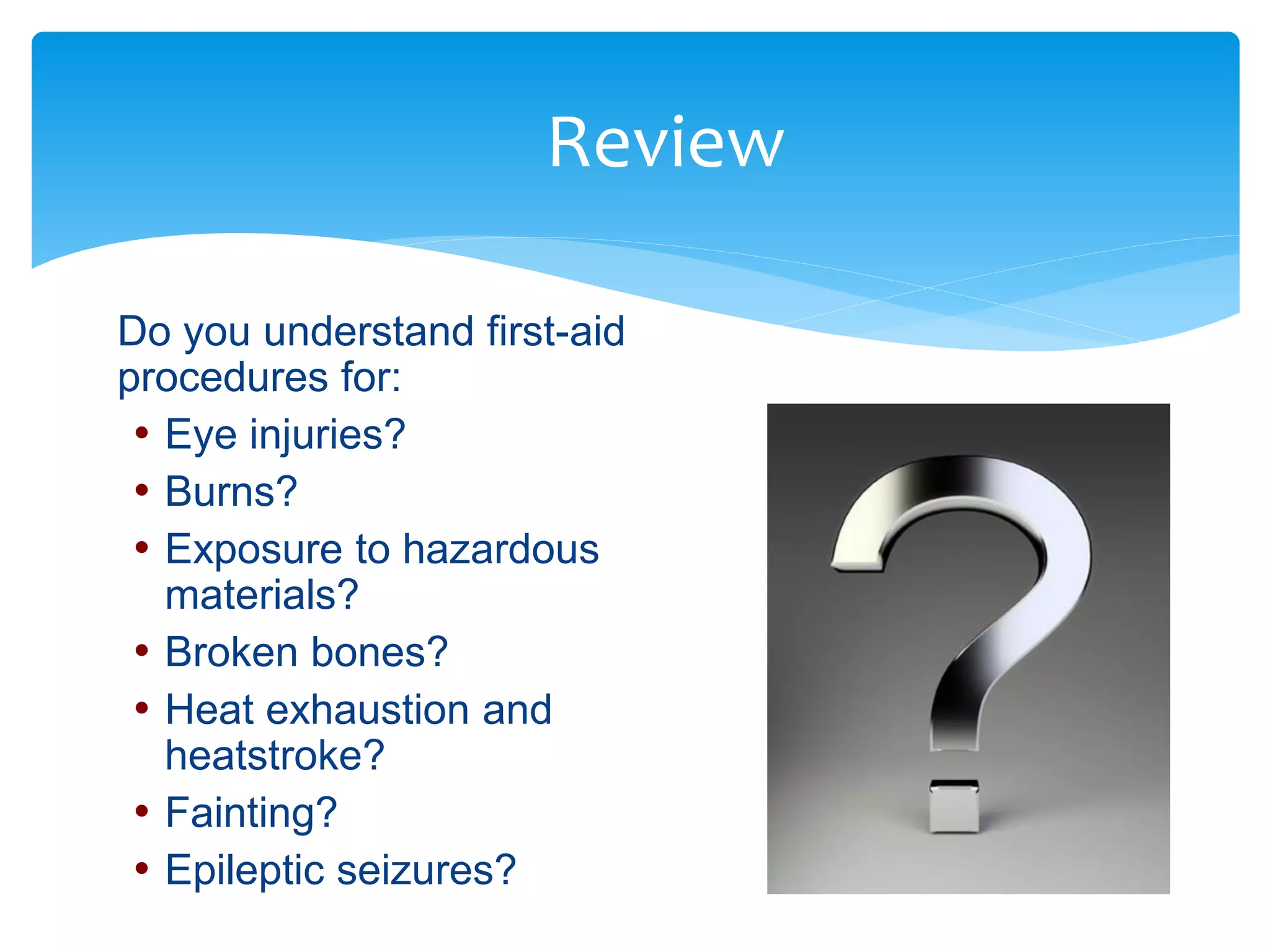 Basic First Aid Training By ISTI | PDF