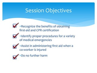 Basic First Aid Training By ISTI | PPT