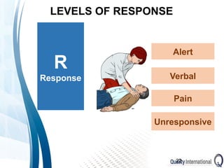 BASIC FIRST AID WITH CPR & AED SAFETY TR | PPTX