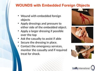 BASIC FIRST AID WITH CPR & AED SAFETY TR | PPTX