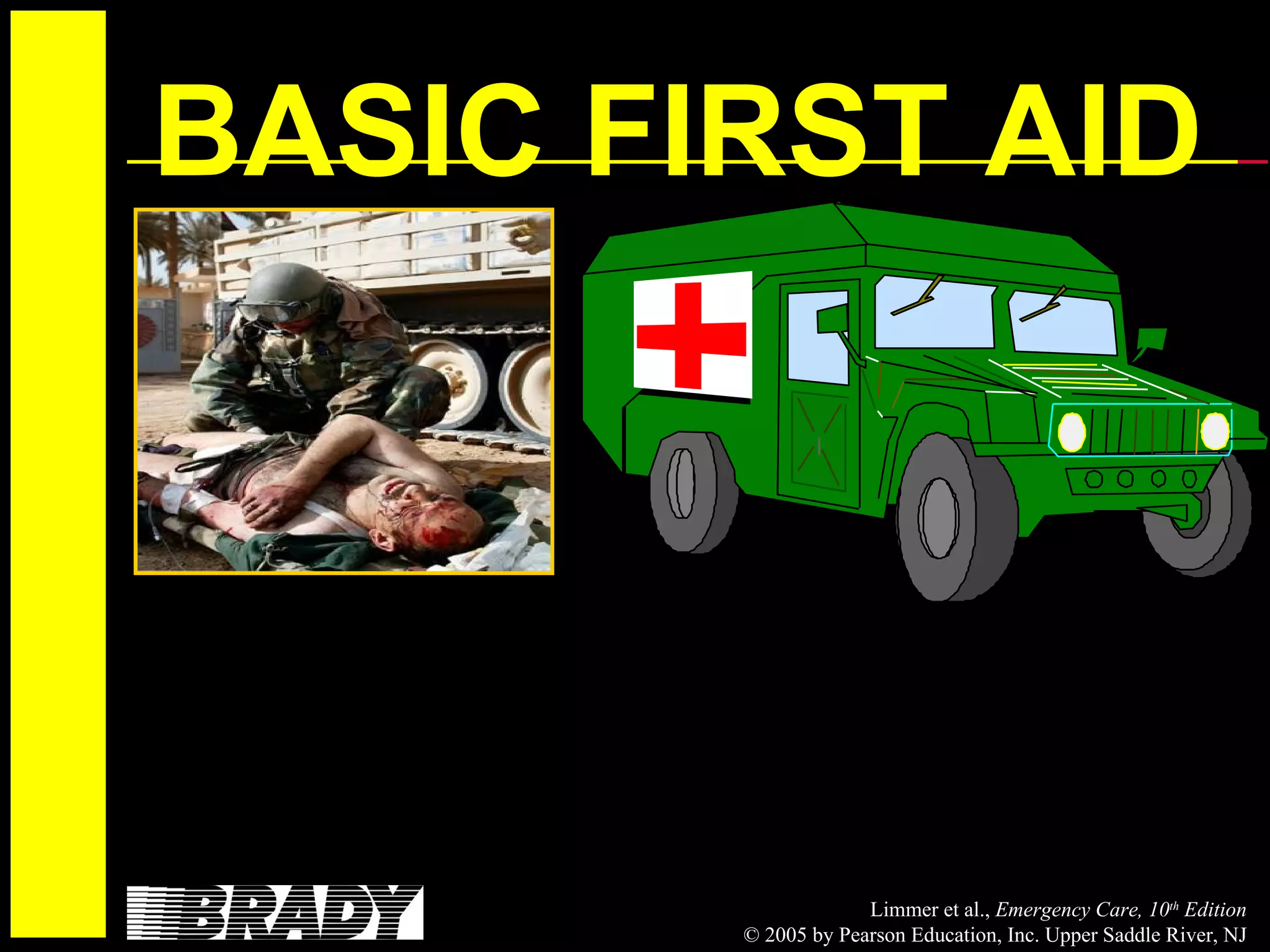 Basic first aid with cpr | PPT