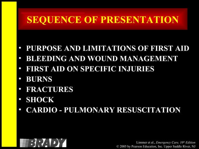 Basic first aid with cpr | PPT