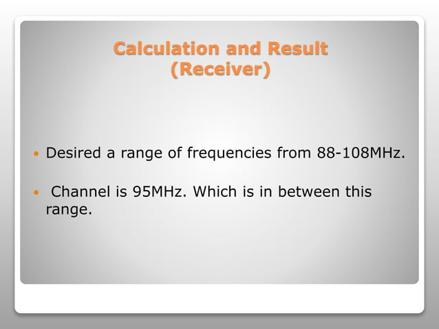 Basic fm communication system | PPTX