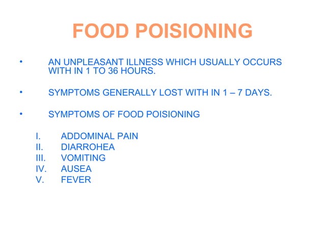 Basic Food Handling Training Power Point Presentation | PPT