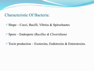 Basic food microbiology for food services | PPTX