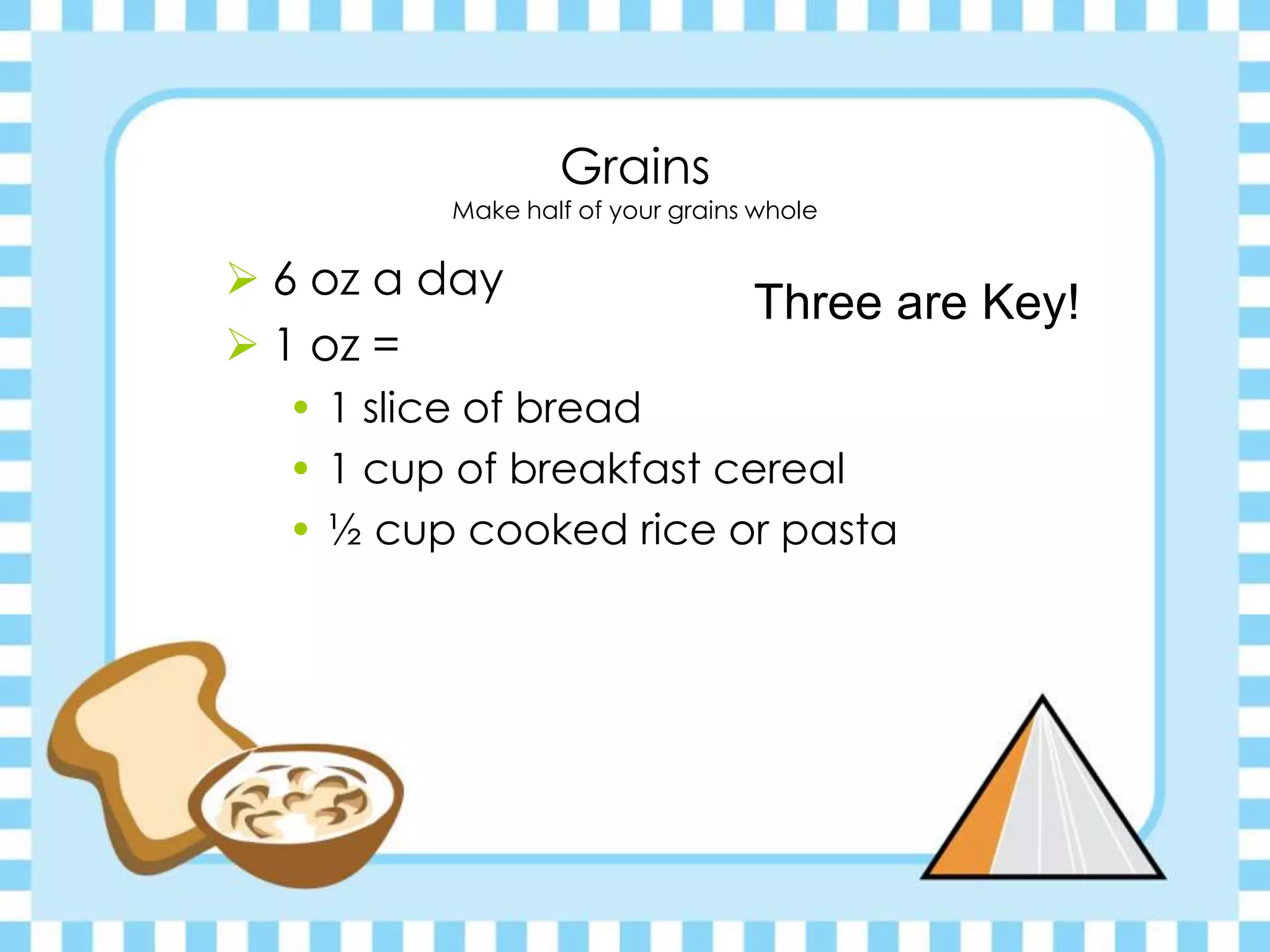 Basic food pyramid | PPTX
