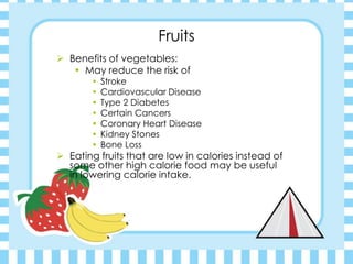 Basic food pyramid | PPTX