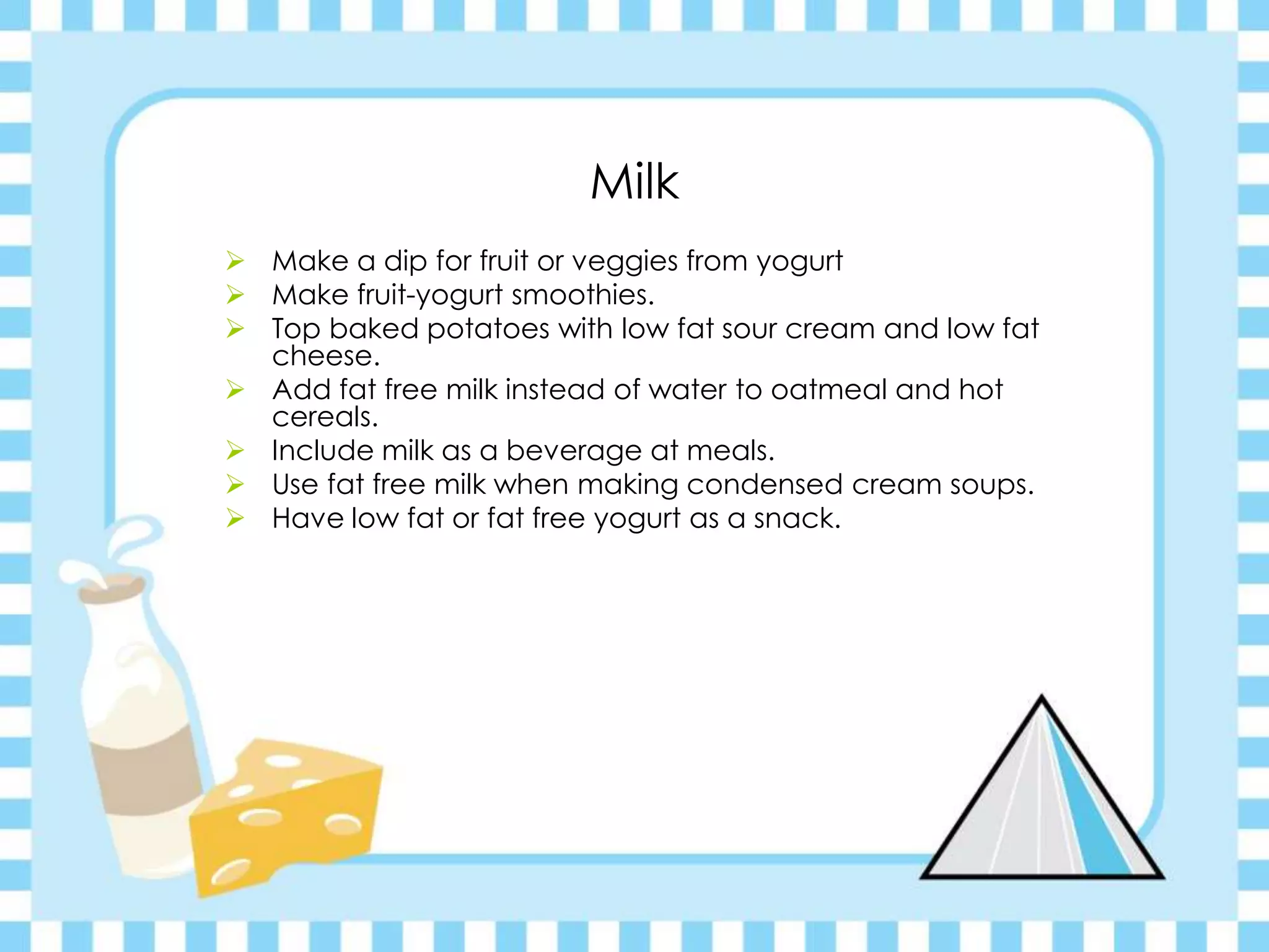 Basic food pyramid | PPTX