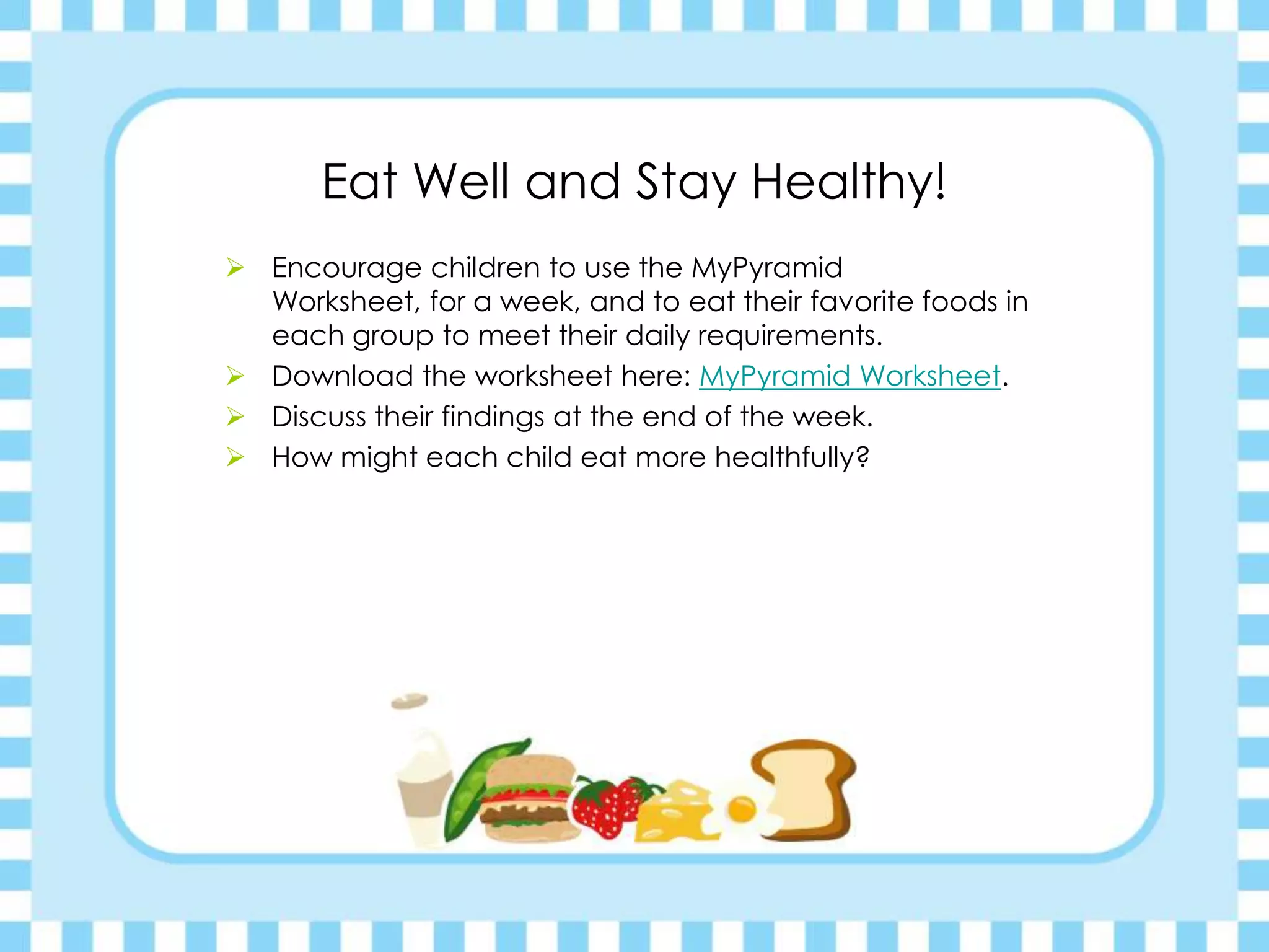 Basic food pyramid | PPTX