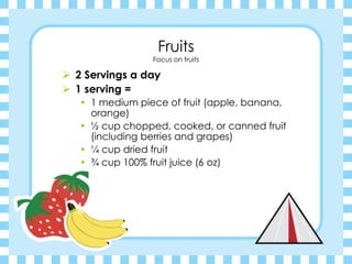 Basic food pyramid | PPTX