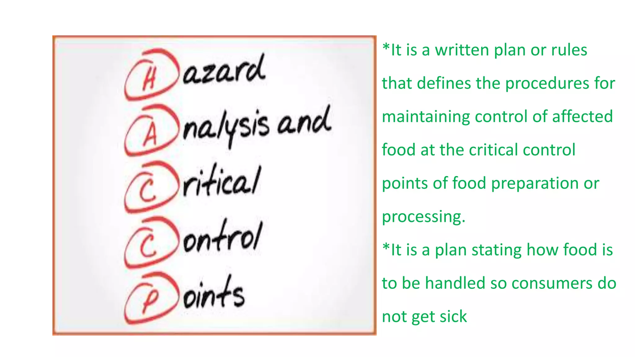 Basic food safety for flight catering | PPTX