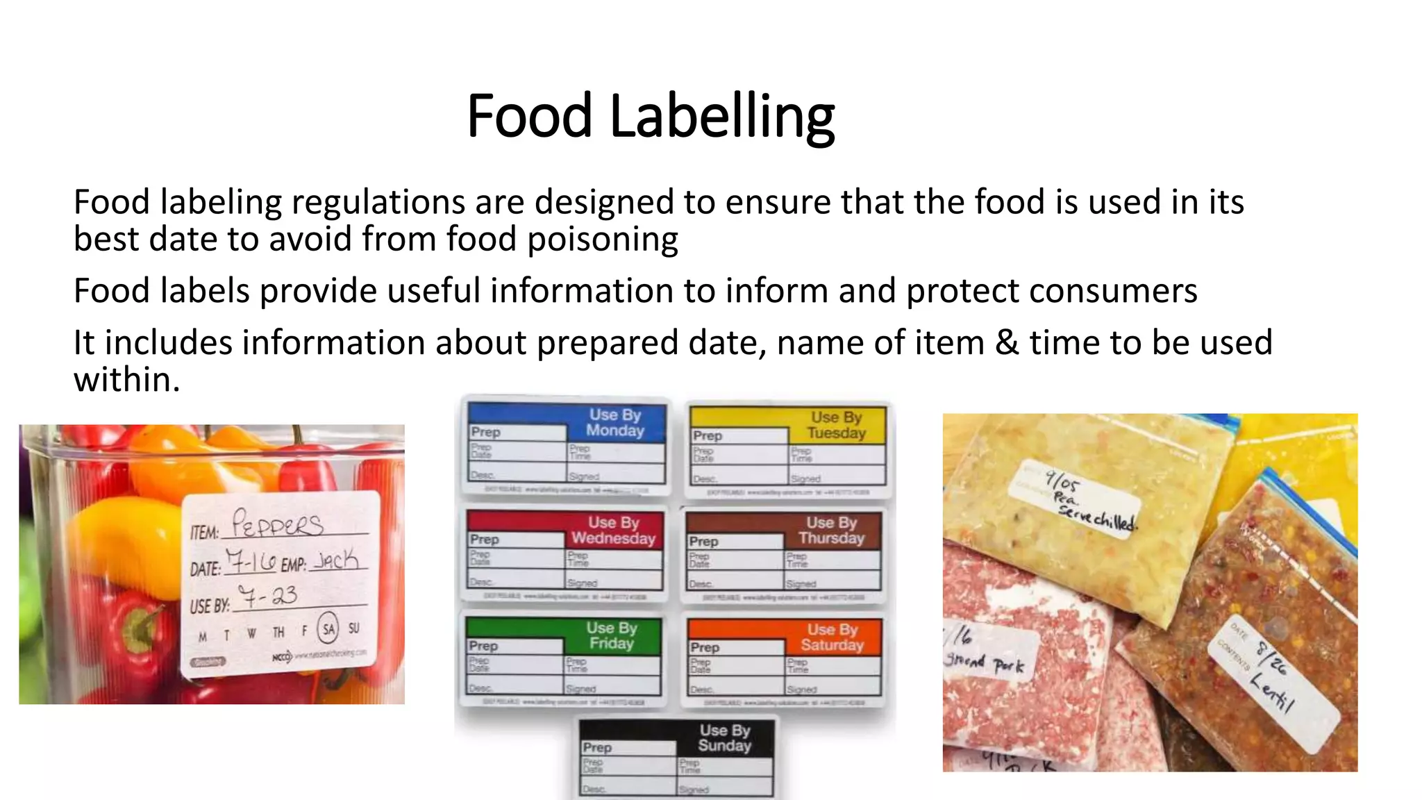 Basic food safety for flight catering | PPTX