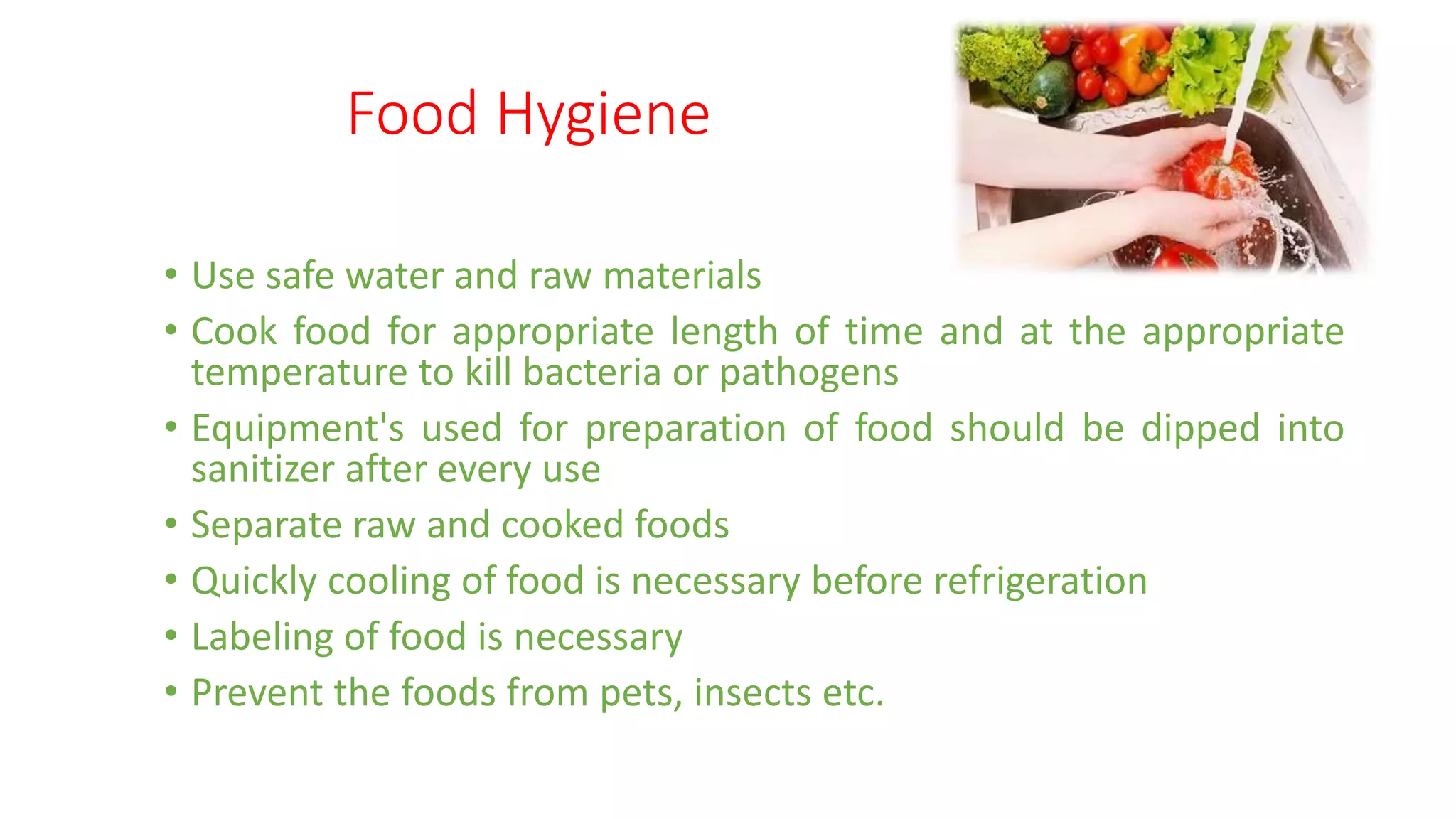 Basic food safety for flight catering | PPTX