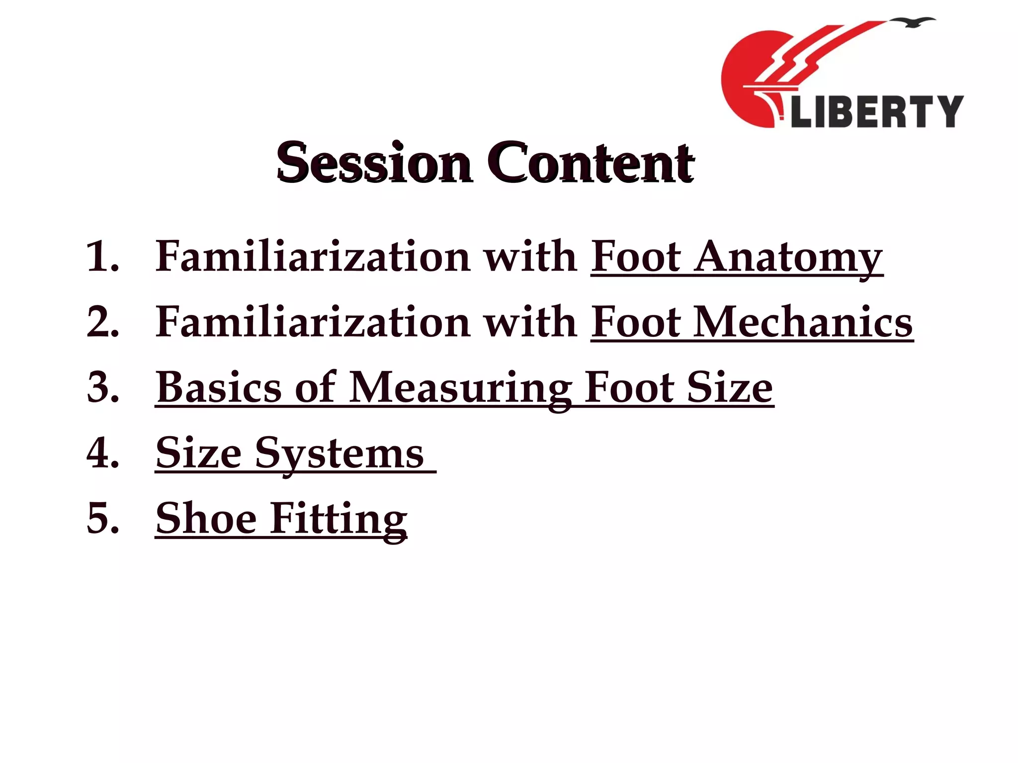 Basic Foot Anatomy and Foot Mechanics | PPT