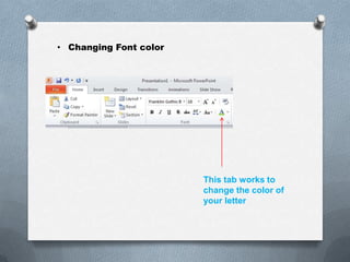 Basic formatting | PPT