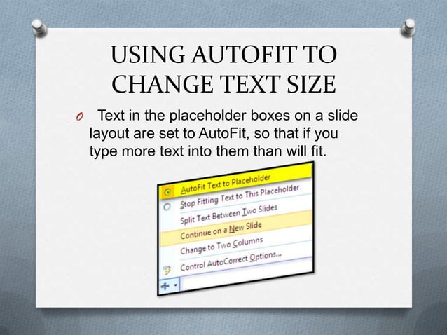 Basic formatting | PPT