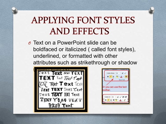 Basic formatting | PPT